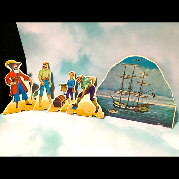 Pirate | Other | Pirates Ship 6s Die Cuts Heavy Cardboard | Poshmark